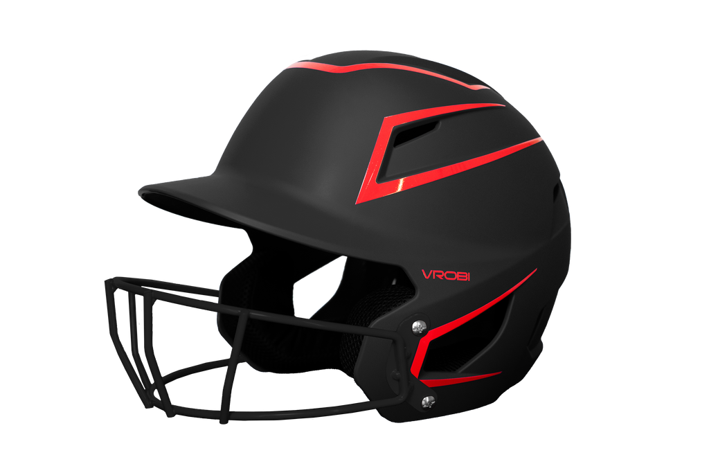 Arsenal Fastpitch Softball Batting Helmet- Two-Tone- Black – VROBI SPORTS