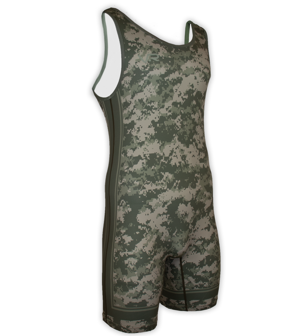 Youth Wrestling Singlet- Army Digi Camo – VROBI SPORTS
